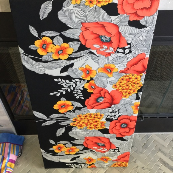 Other | Vintage Textile Art Work Canvas | Poshmark